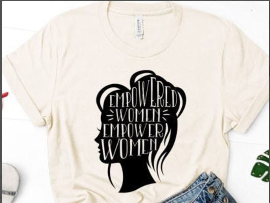Empoderadas mujeres empoderan a las mujeres busto cabeza SVG - Etsy España