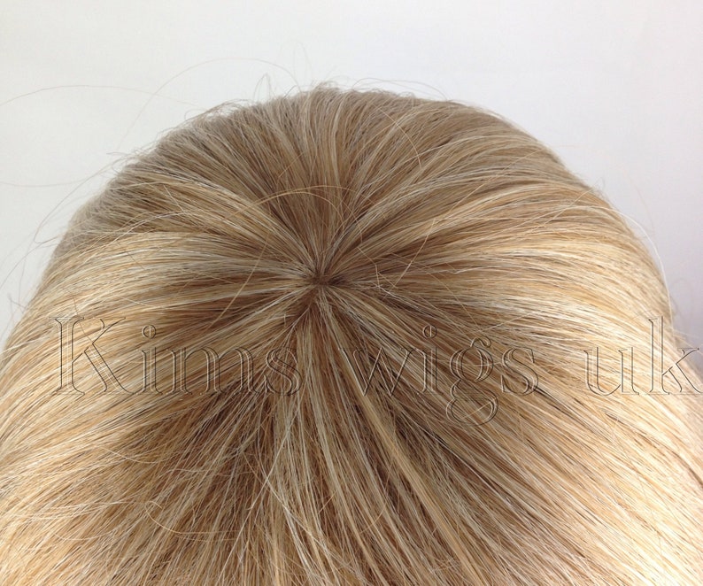 Ladies Womens Long Wavy Two Tone Blonde Mix Wig KW71 - Etsy