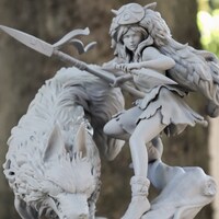 Princess Mononoke Ashitaka - Studio Ghibli Figure - Etsy