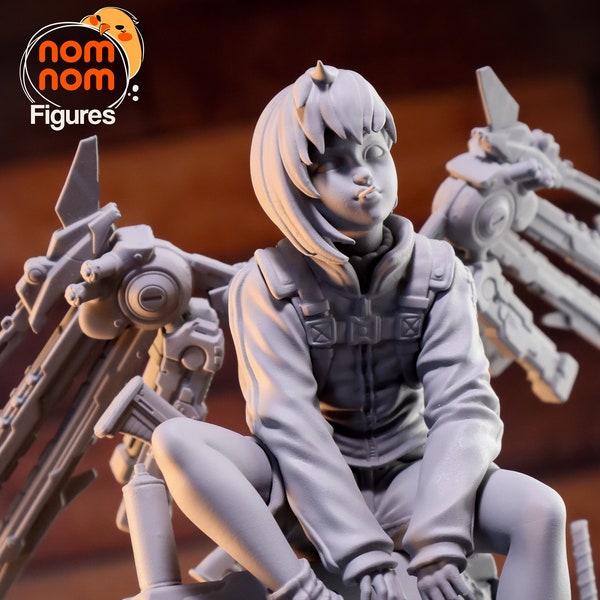 Anime Resin Model Kit - Etsy