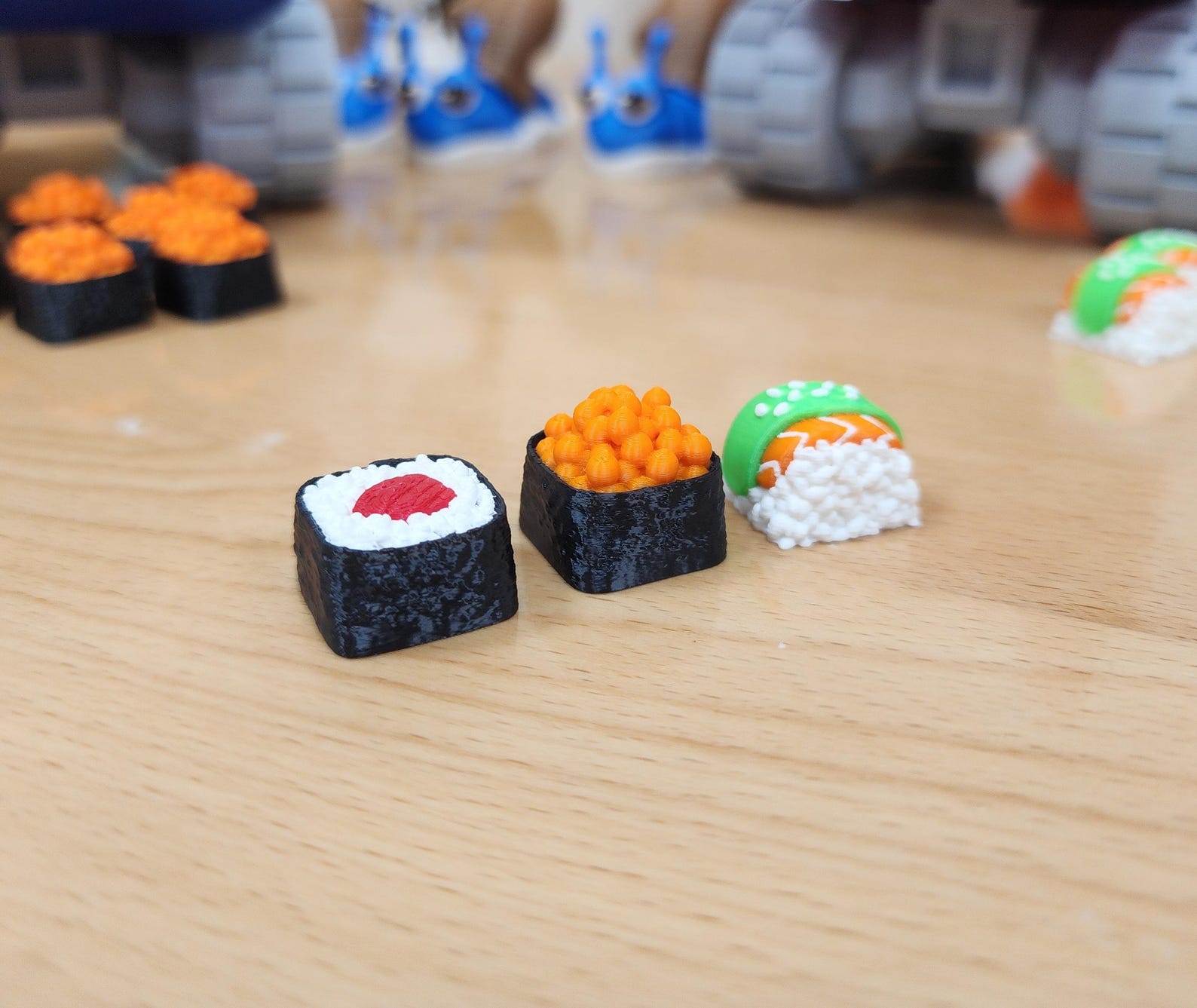 Rainbow Roll Sushi Keycap – Escape Key for Cherry MX Switches | Kawaii ...