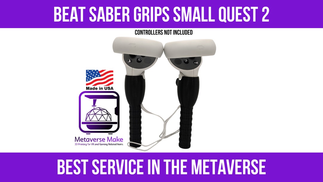 Beat Saber Style Controller Grips V2 for Quest 2 (small Version) - Etsy