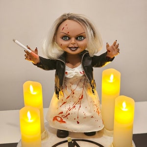 Custom Tiffany Doll - Bride of Chucky - Voodoo Ritual Custom Display ...