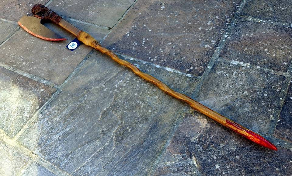 Morgan's New Combined Axe / Bo Staff Prop Inspirado en | Etsy
