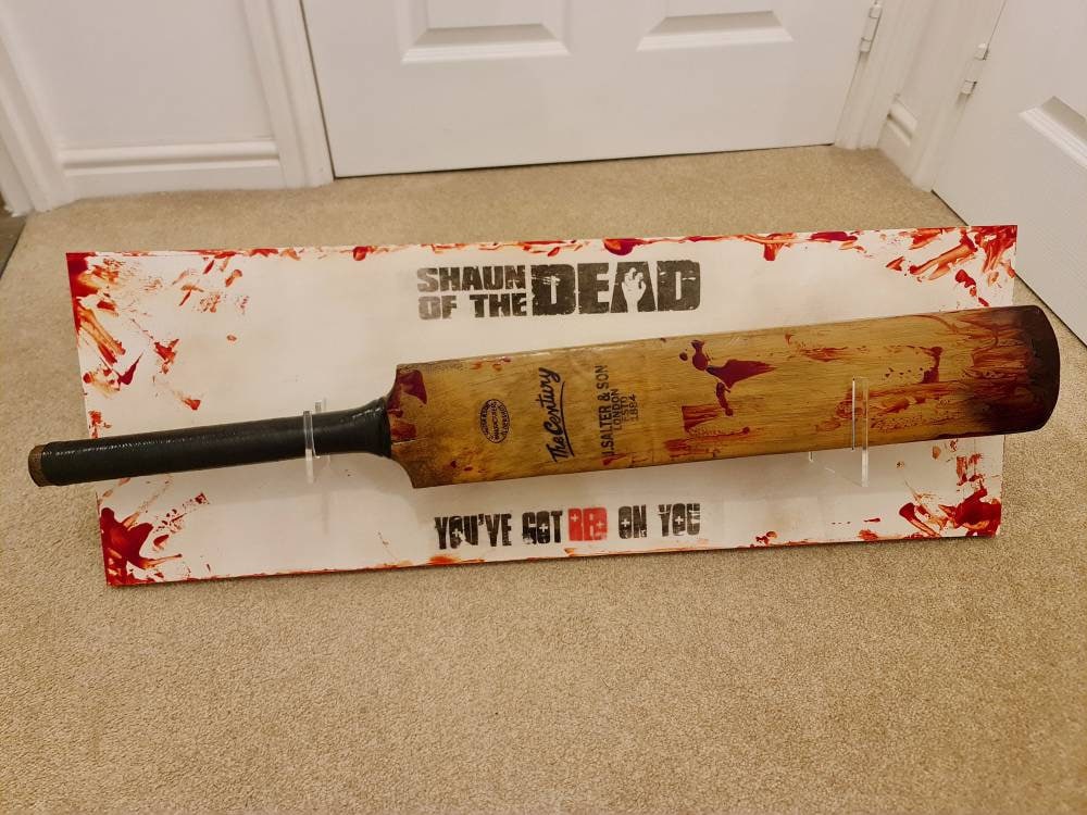 Shaun Of The Dead Cricket Bat