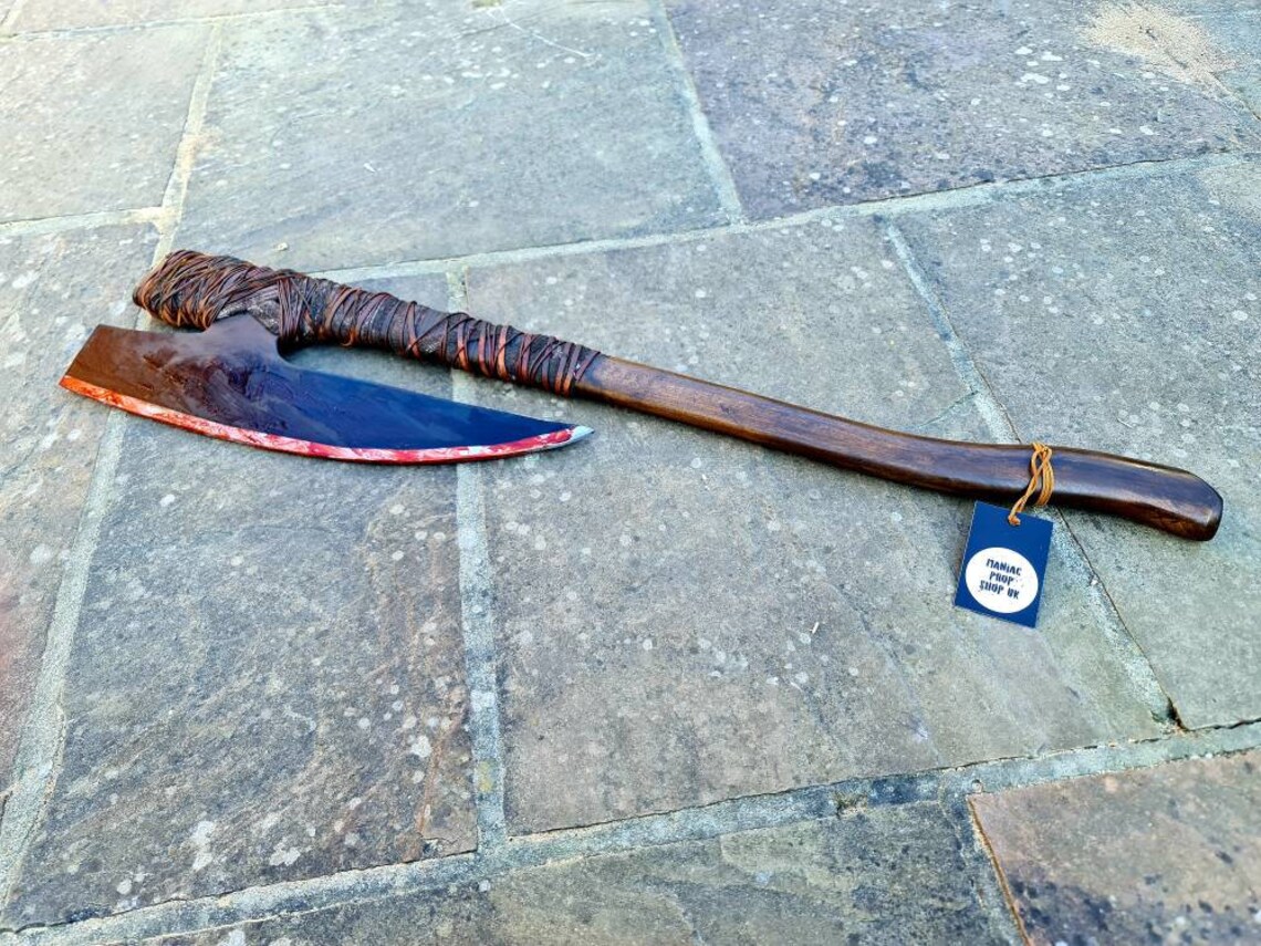 Emile LaRoux / Morgan's Axe Prop inspired by 'Fear The | Etsy