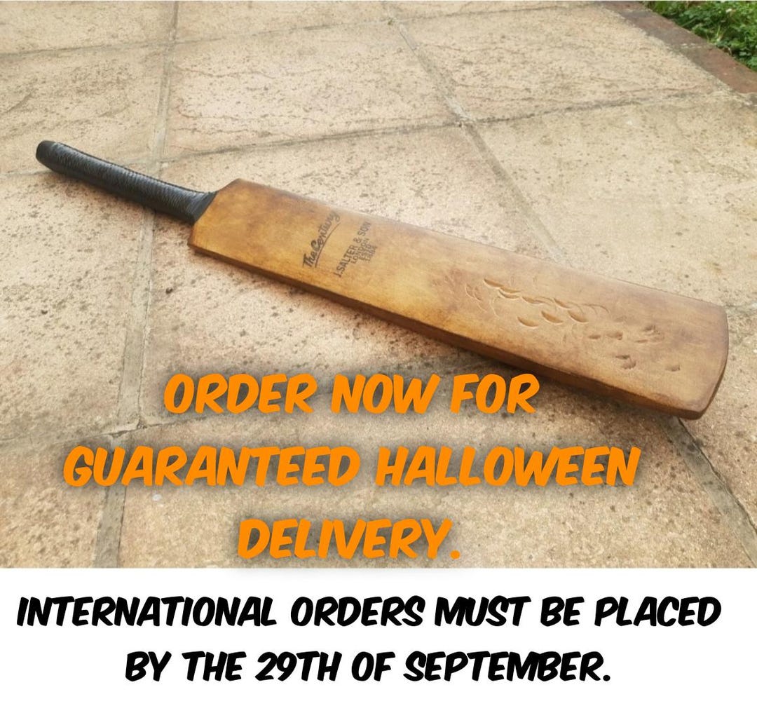 Shaun of the Dead Replica Cricket Bat Prop 1:1 Scale Clean Ultimate ...
