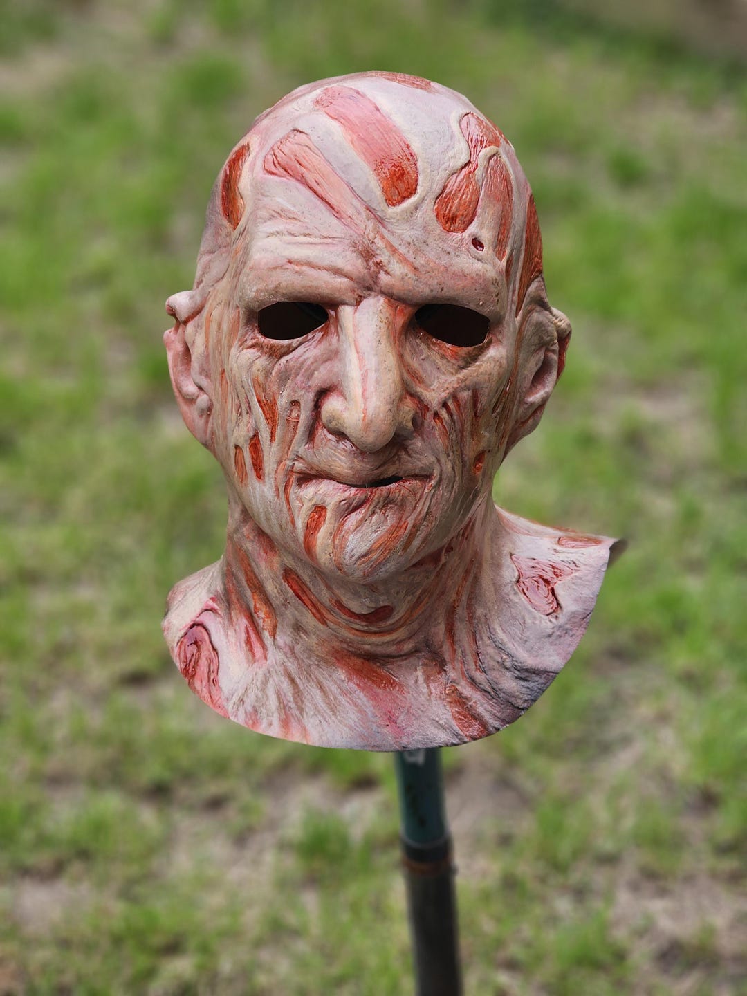 Latex Freddy Krueger Licensed Mask by Trick or Treat Studio From A ...