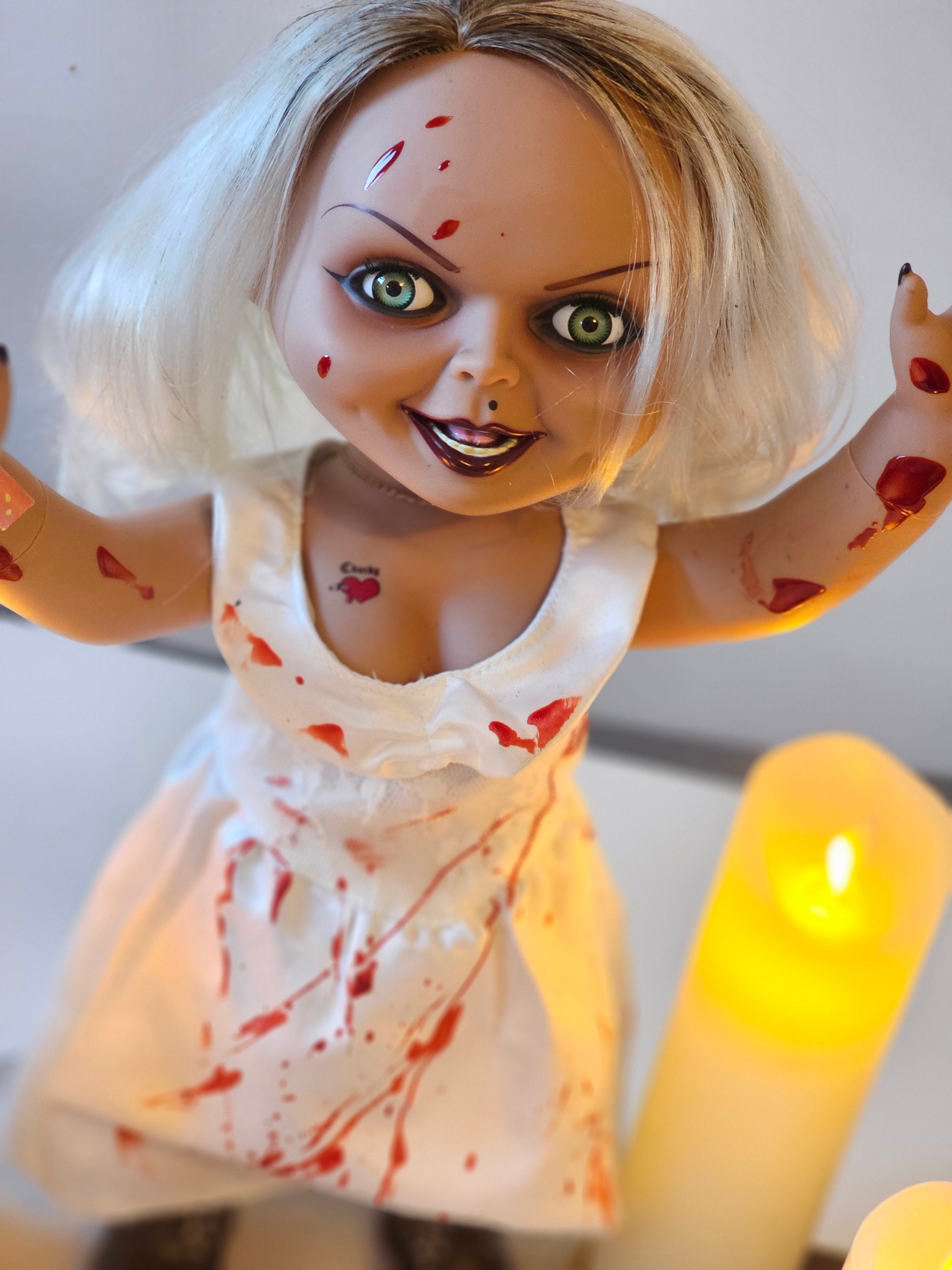 Custom Tiffany Doll - Bride of Chucky - Voodoo Ritual Custom Display ...