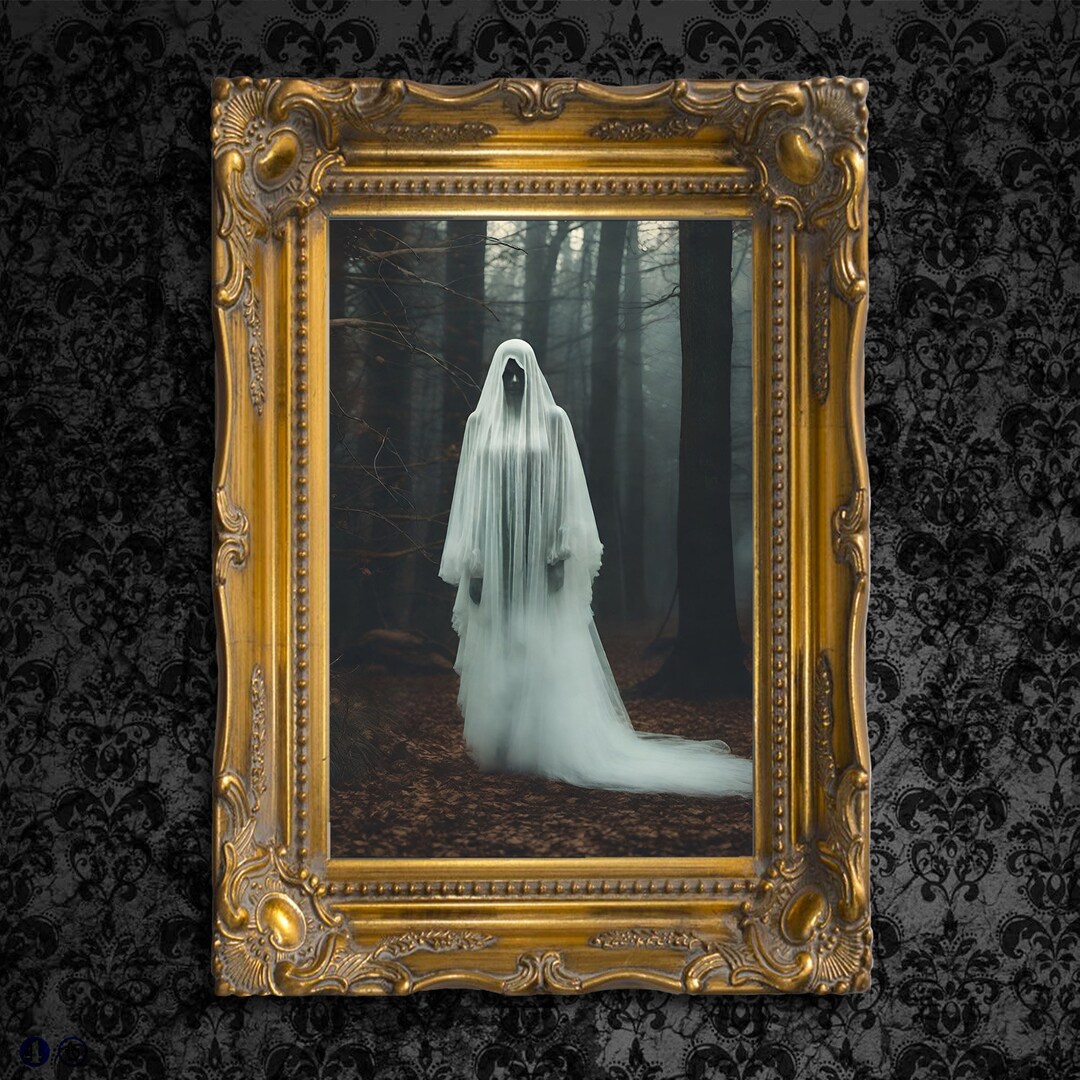 Spectral Serenity in the Forest, Dictionary Art Prints, Perfect Gift ...