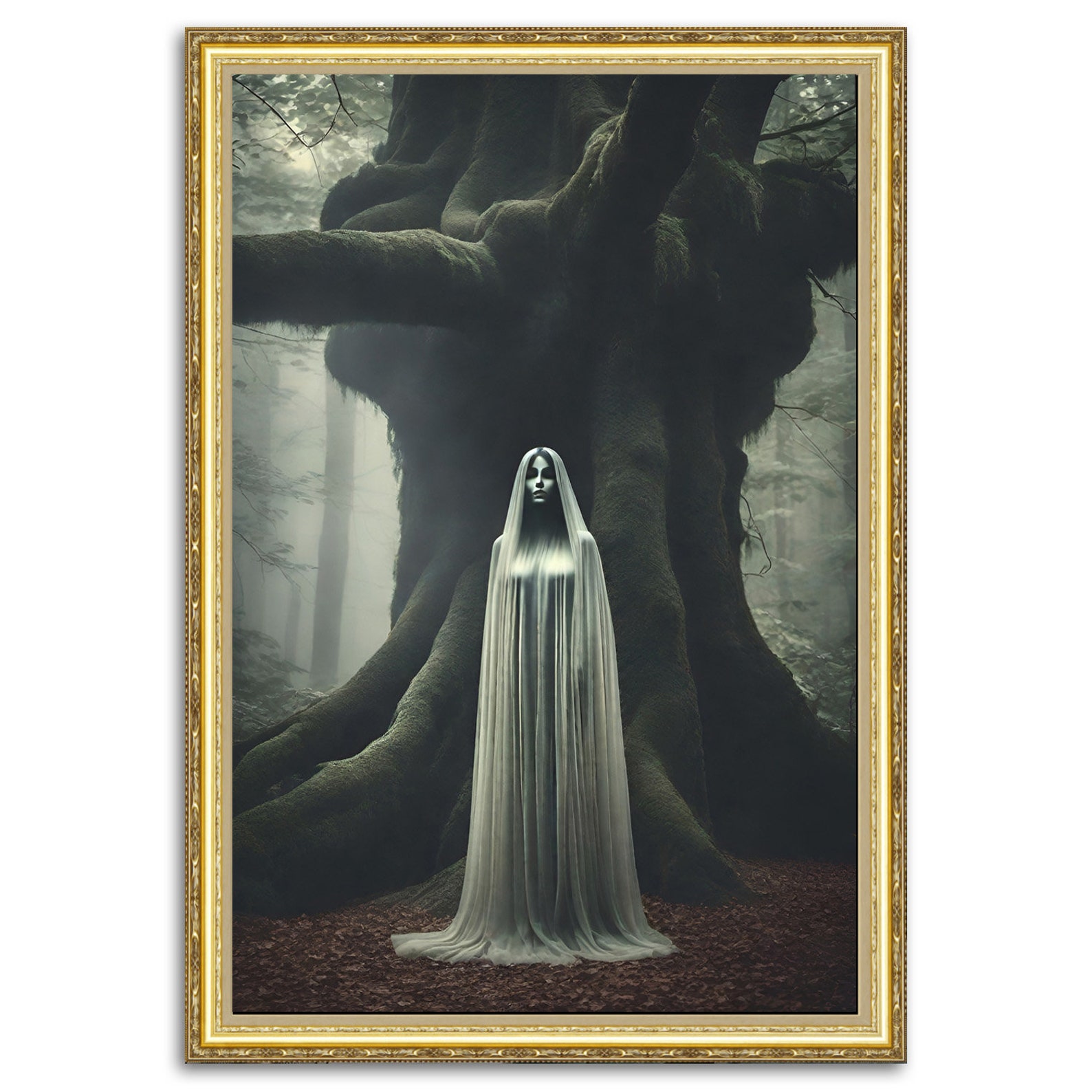 The Elegance of the Haunted Forest Dictionary Art Prints - Etsy