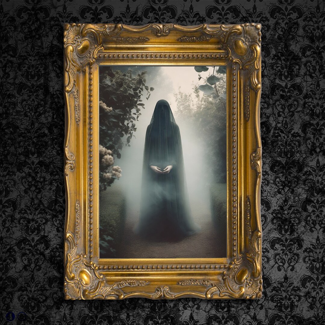 Garden in Death's Embrace, Dictionary Art Prints, Perfect Gift, Gothic ...