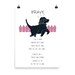 Brave Cute Illustrated Dog Poem Print - Etsy
