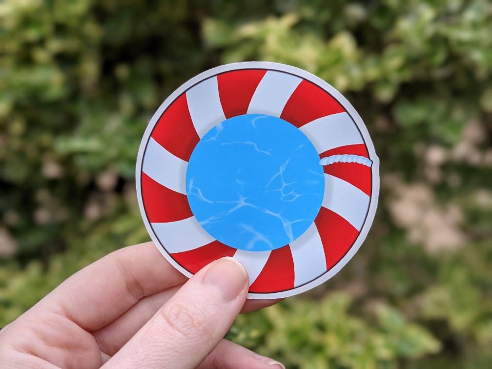 Summer Floaty Pool Stickers Vinyl Swimming Sticker Duck Pool | Etsy