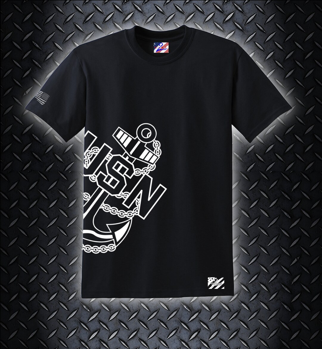 Navy Chief Large Anchor T-shirt - Etsy