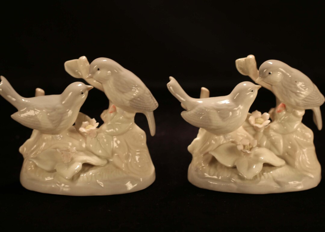 Vintage Your CHOICE of 1970s Ceramic Song Birds on Branch Otagiri ...