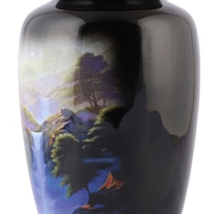 Cremation Urns for Human Ashes River Waterfall Cremation Urn, Adult ...