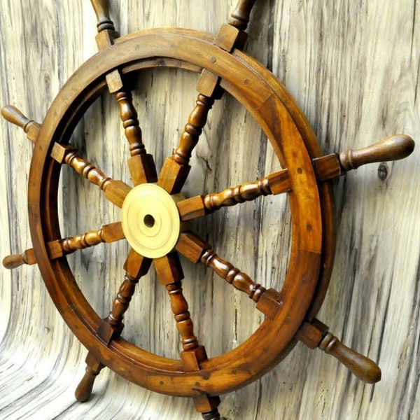 Wooden Ship Wheel - Etsy