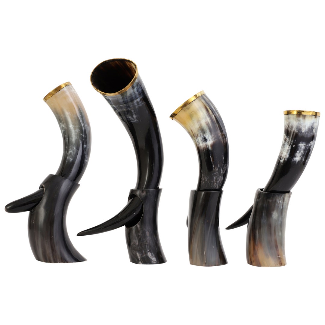Lot of 6 Viking Drinking Horn Mug Tankard Beer Mug - Etsy