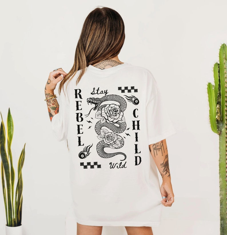 Stay Wild Rebel Child Downtown Girl Shirt, Burn the Patriarchy Rebel ...