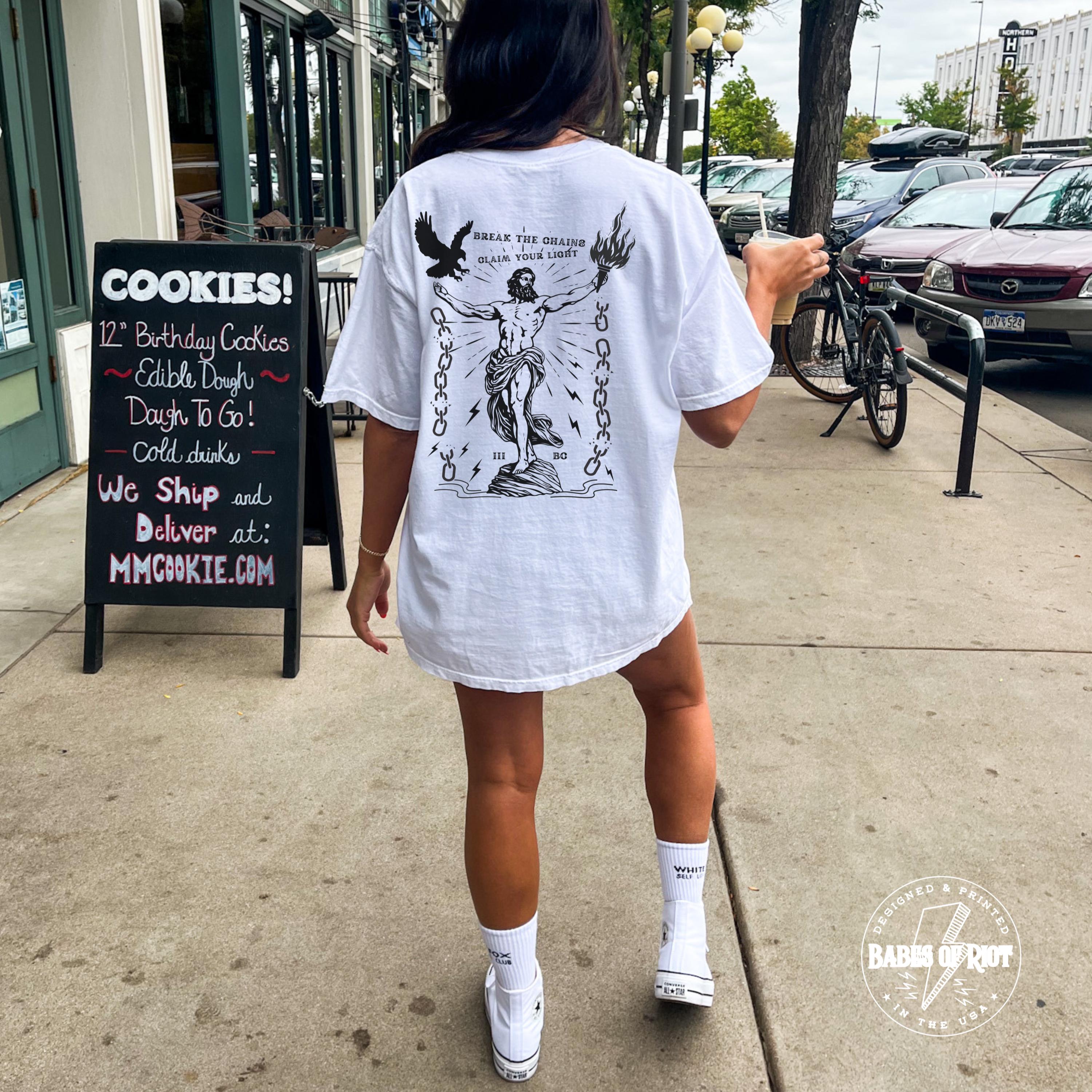 Prometheus Tarot Shirt Greek Mythology Prometheus Shirt Gift for Him ...