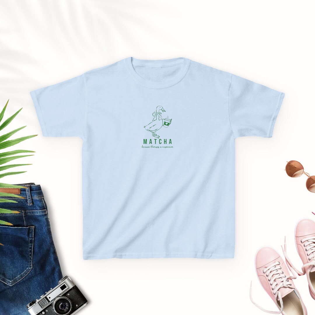 Matcha Shirt Matcha Lovers Shirt Unhinged Matcha Shirt Sully Goose Baby ...