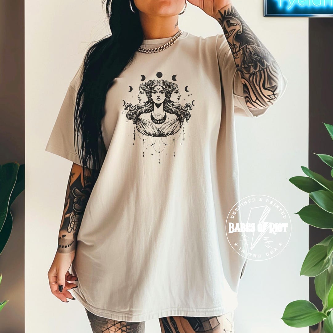 Hecate Shirt Greek Mythology Goddess Snake Shirt Womans Rights Feminist ...