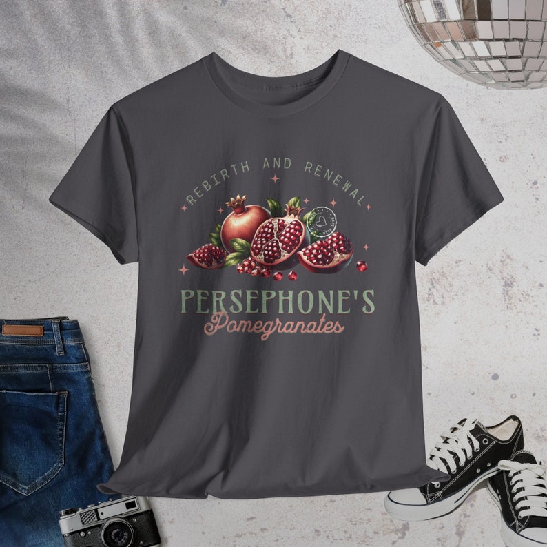 Persephone Pomegranate Shirt, Persephone Greek Goddess Shirt, Greek ...