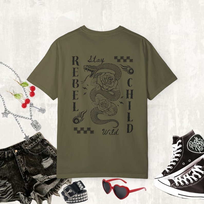 Stay Wild Rebel Child Downtown Girl Shirt, Burn the Patriarchy Rebel ...