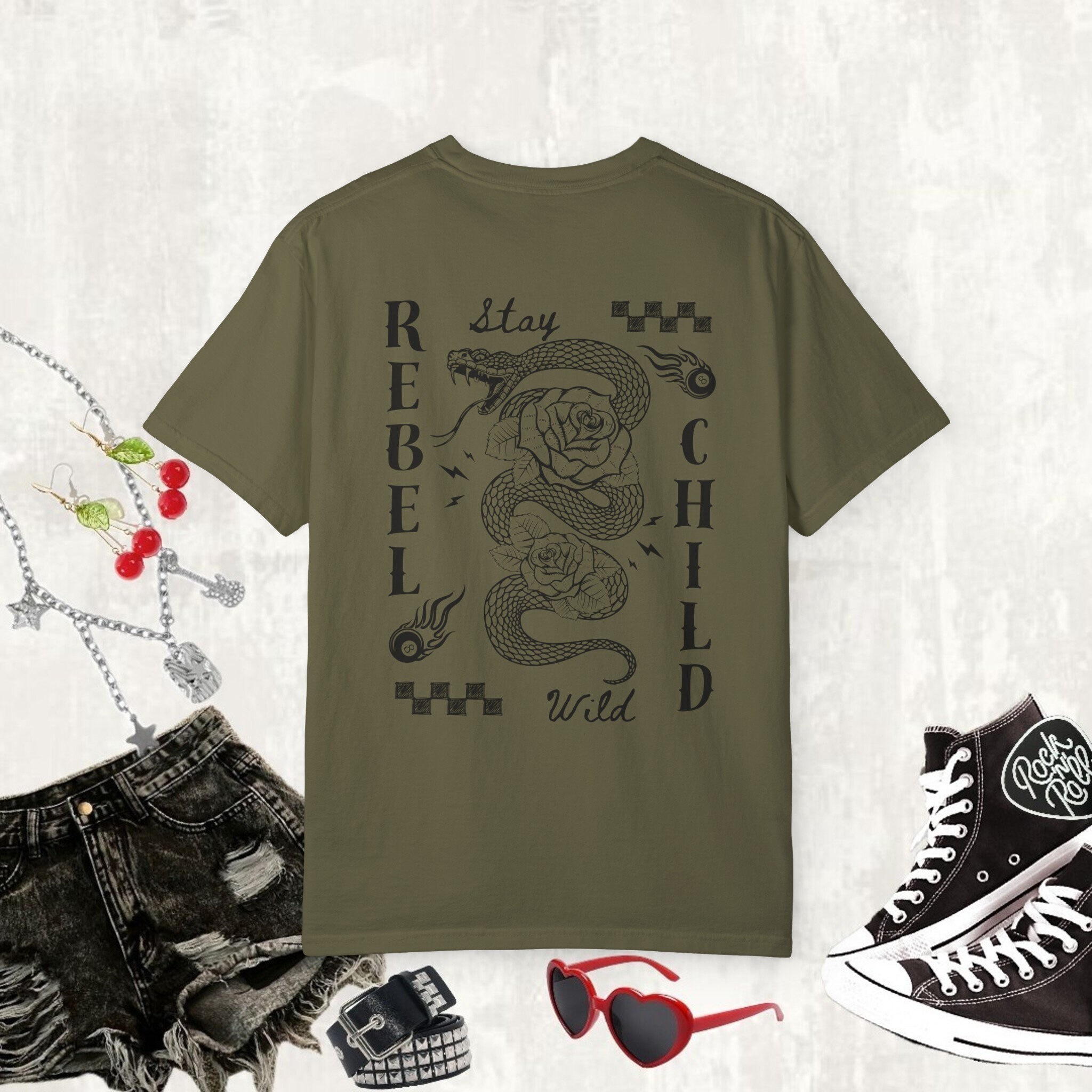 Stay Wild Rebel Child Downtown Girl Shirt, Burn the Patriarchy Rebel ...