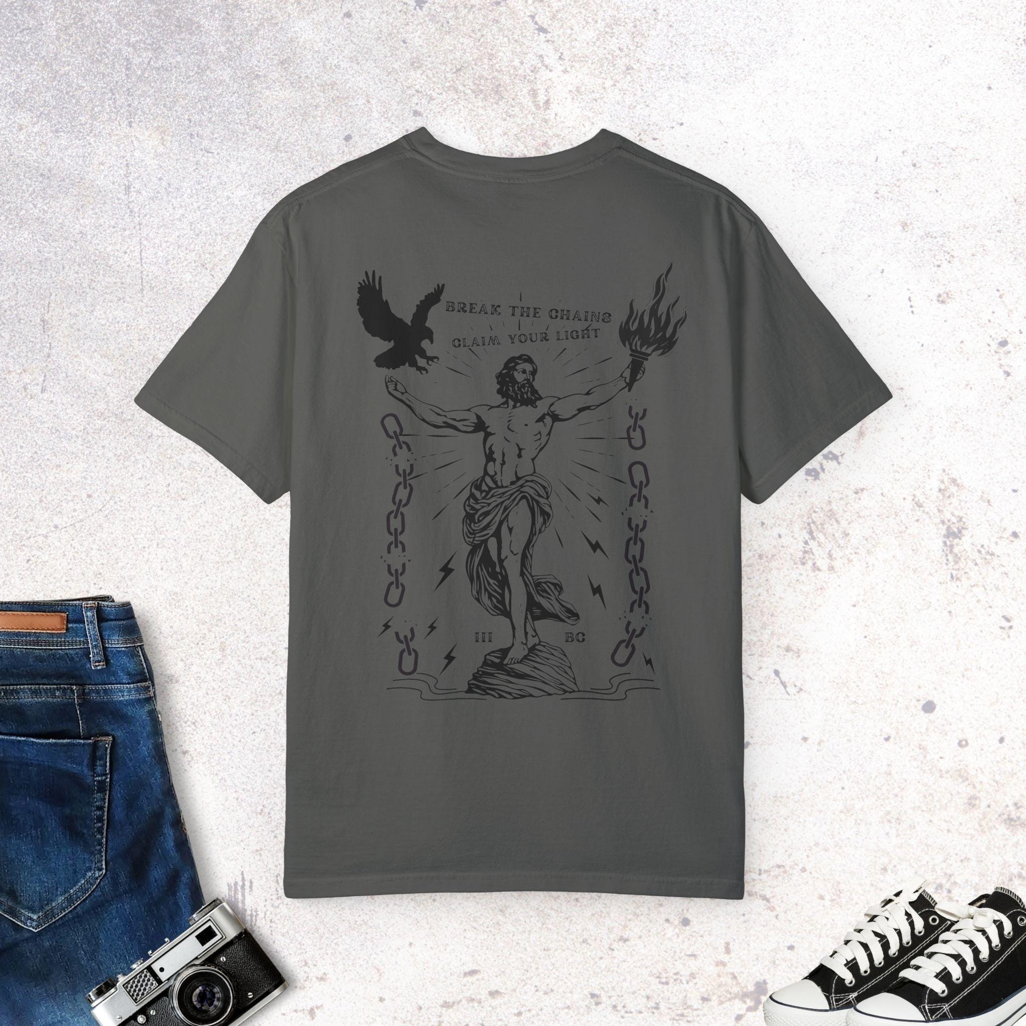 Prometheus Tarot Shirt Greek Mythology Prometheus Shirt Gift for Him ...