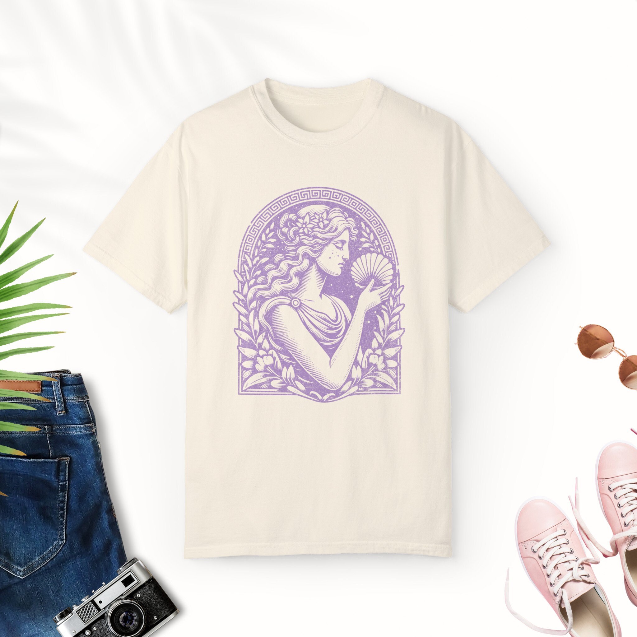 Librariancore Aphrodite Shirt Greek Goddess of Love Pastel Goth Shirt ...