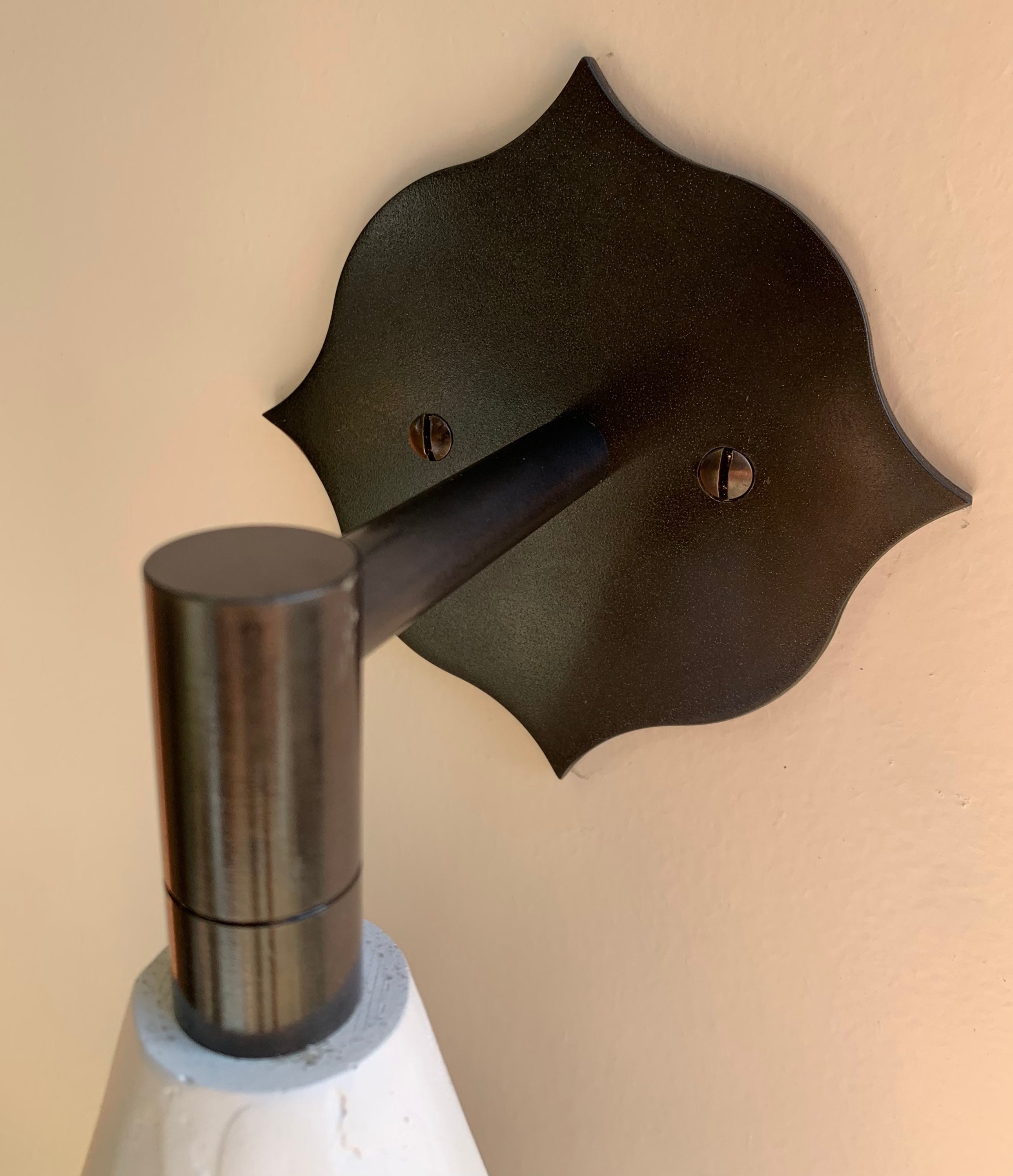 Plaster Cone Wall Light - Etsy UK