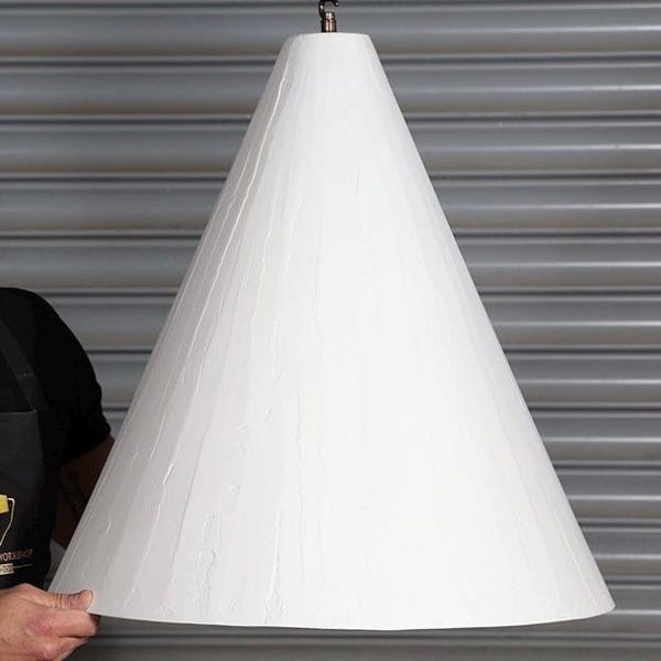 Plaster Pendant Light - Etsy