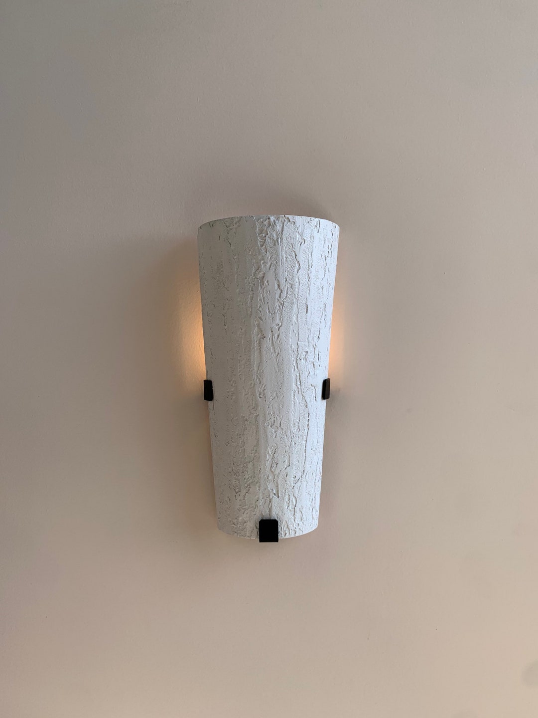 Plaster Slab Wall Light - Etsy