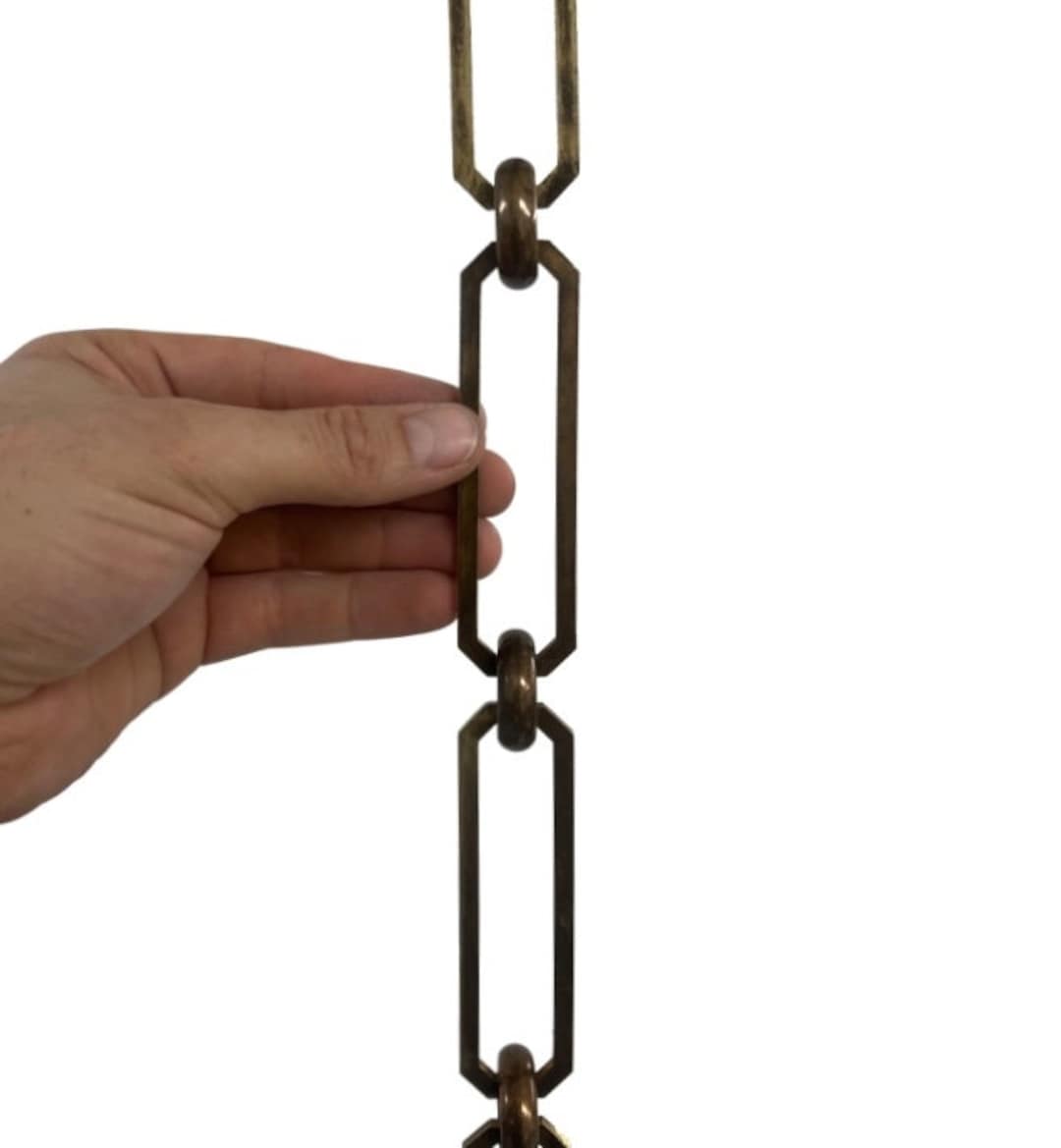 Antique Brass Chandelier Lighting Hanging Chain - From the Lamp ...