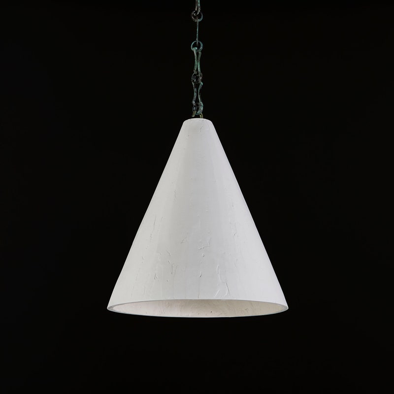 Plaster Pendant Light - Etsy