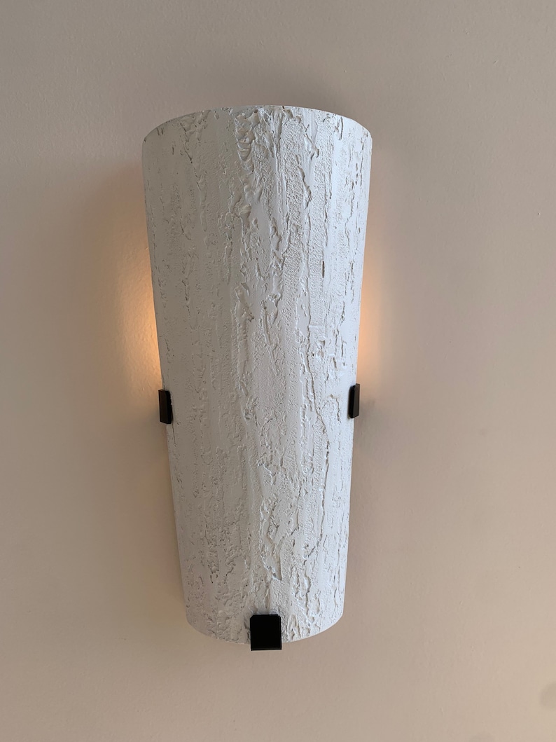 Plaster Slab Wall Light - Etsy