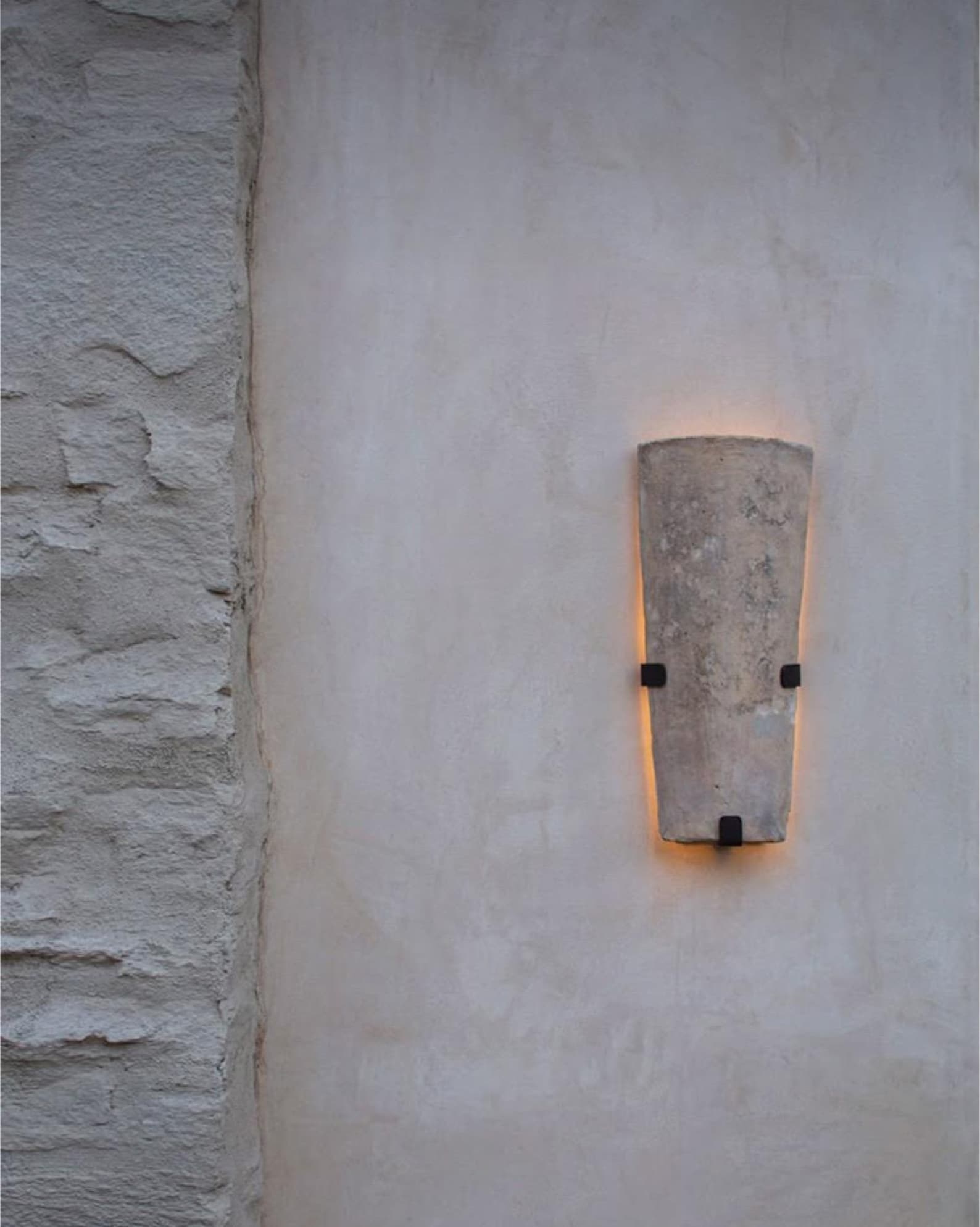 Plaster Slab Wall Light - Etsy