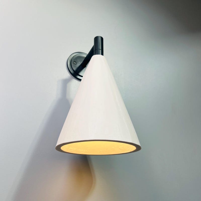 Plaster Sconce Wall - Etsy UK