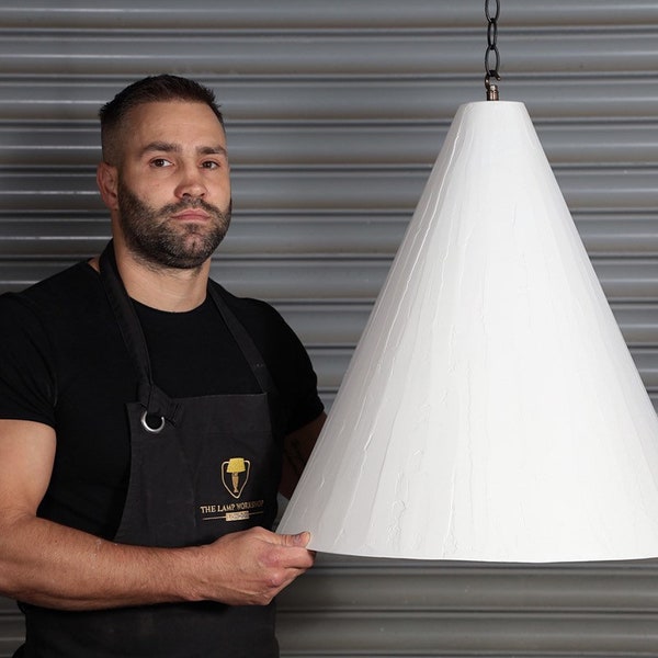 Plaster Pendant Light - Etsy