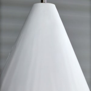 22-inch Large Handmade Plaster Cone Pendant Light - Etsy