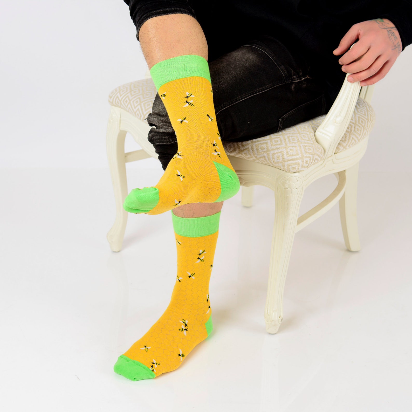 Crazy Socks Funny Men's Dress Socks Gift Box Groomsmen - Etsy