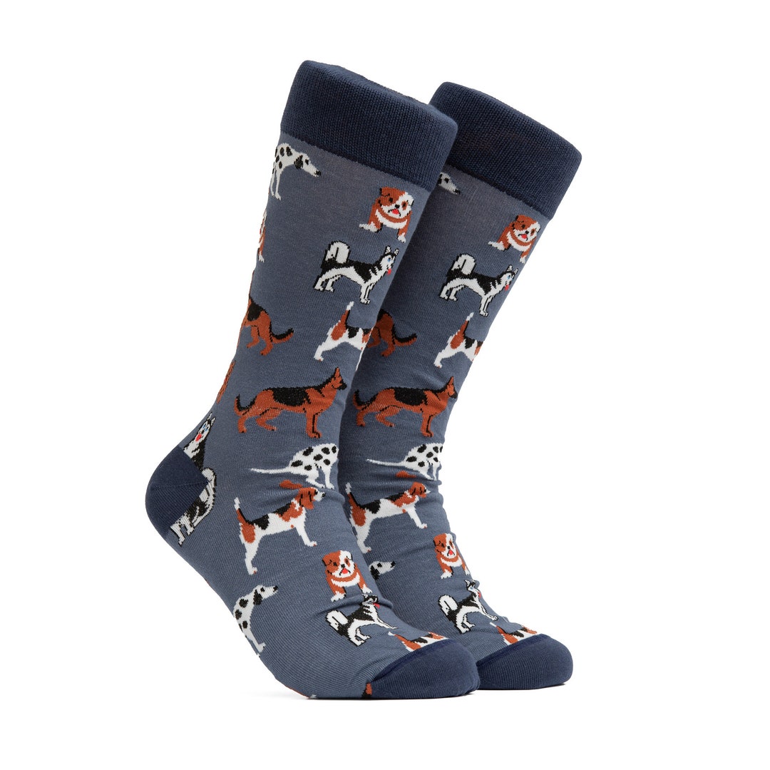 German Shepherd Socks, Funny Dog Breed Crew Socks - Etsy