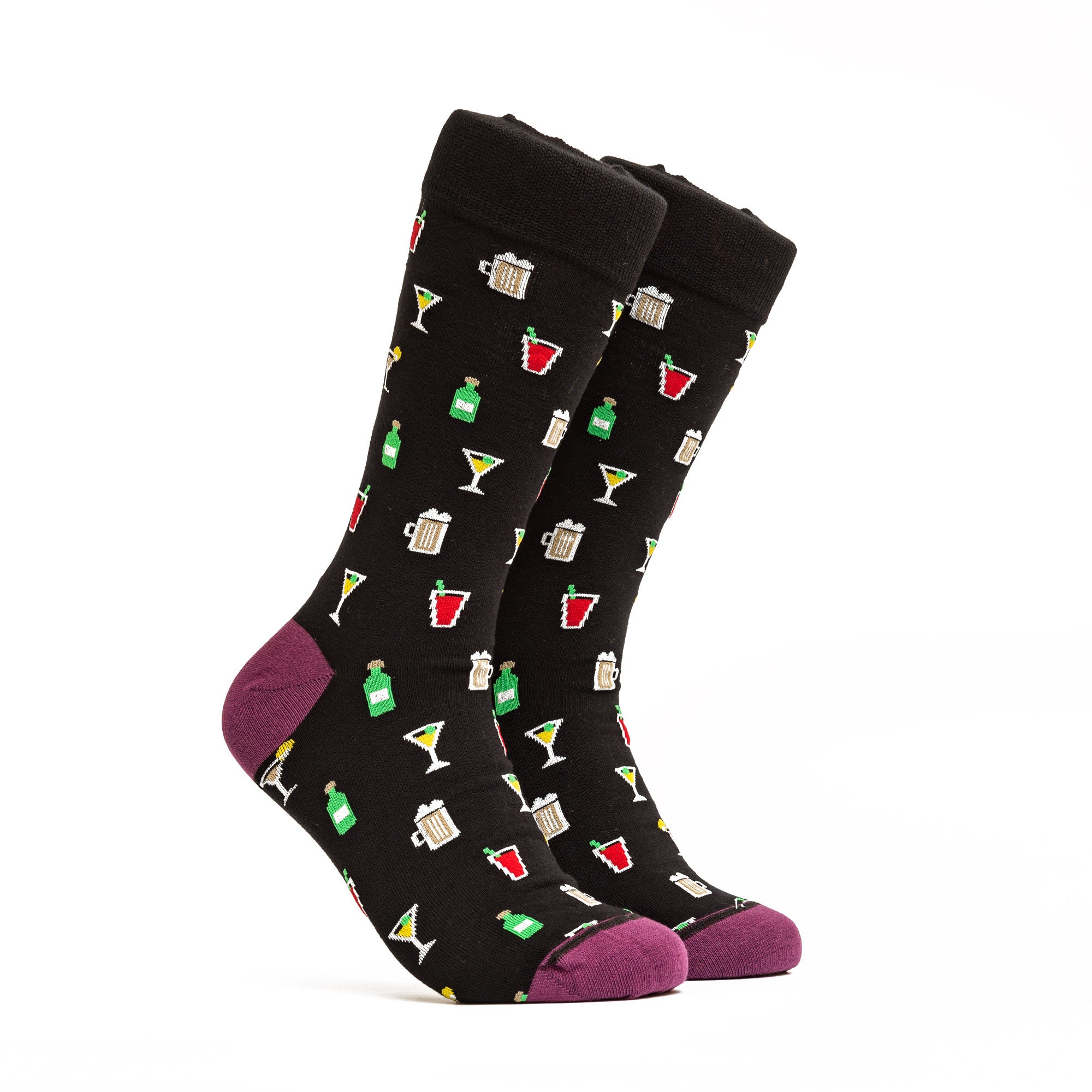 Funny Socks Mens Crazy Dress Socks Groomsmen T Box Socks Etsy