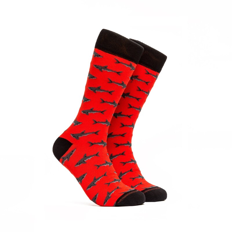 Shark Socks - Etsy