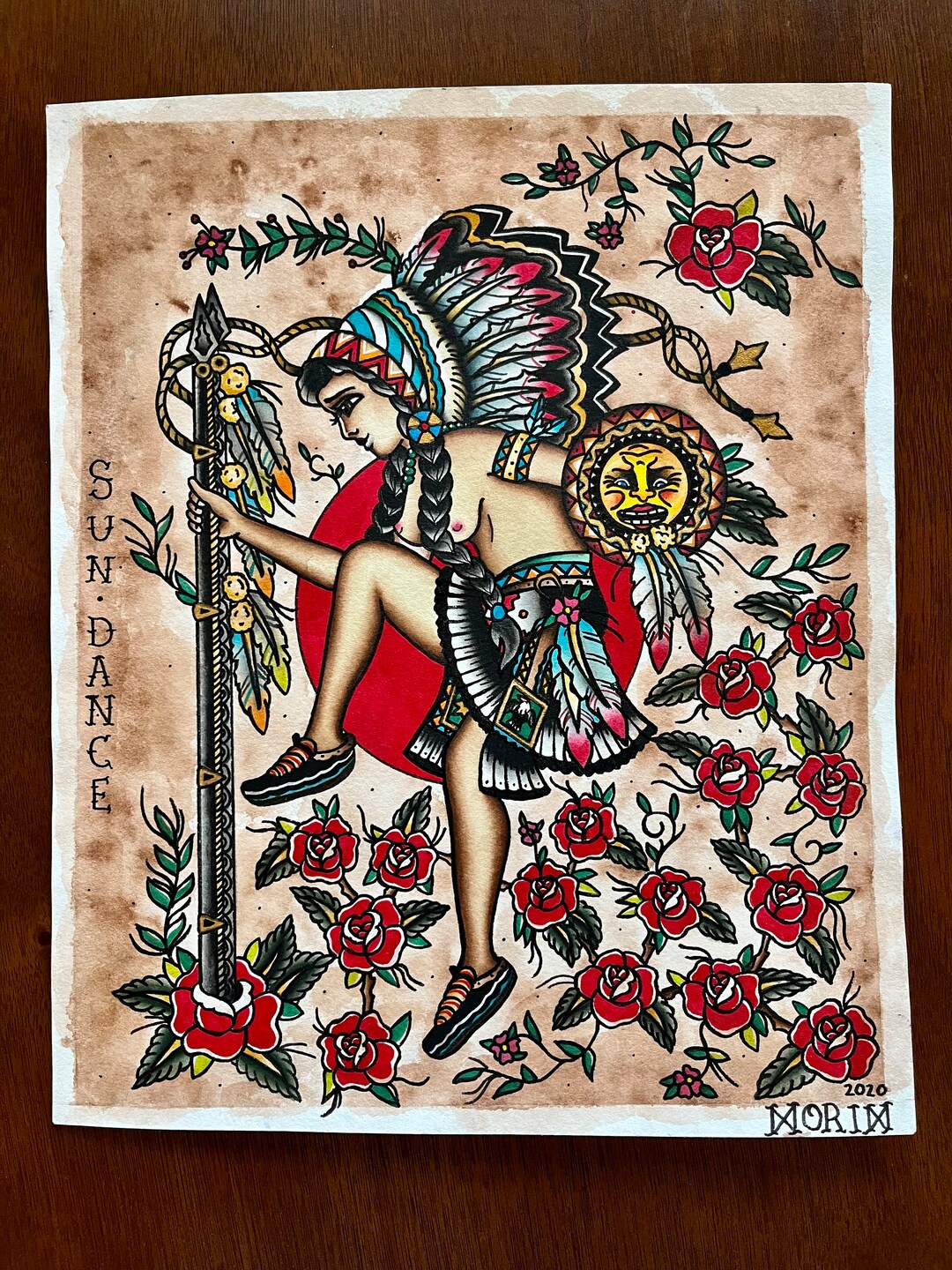 10.25x12.25 Original, Sundance Painting - Etsy