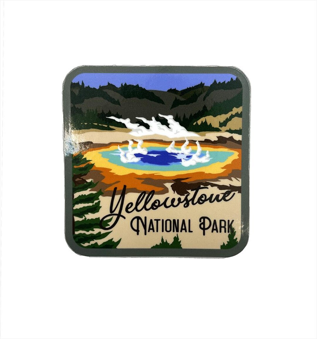 3” Yellowstone Sticker - Etsy