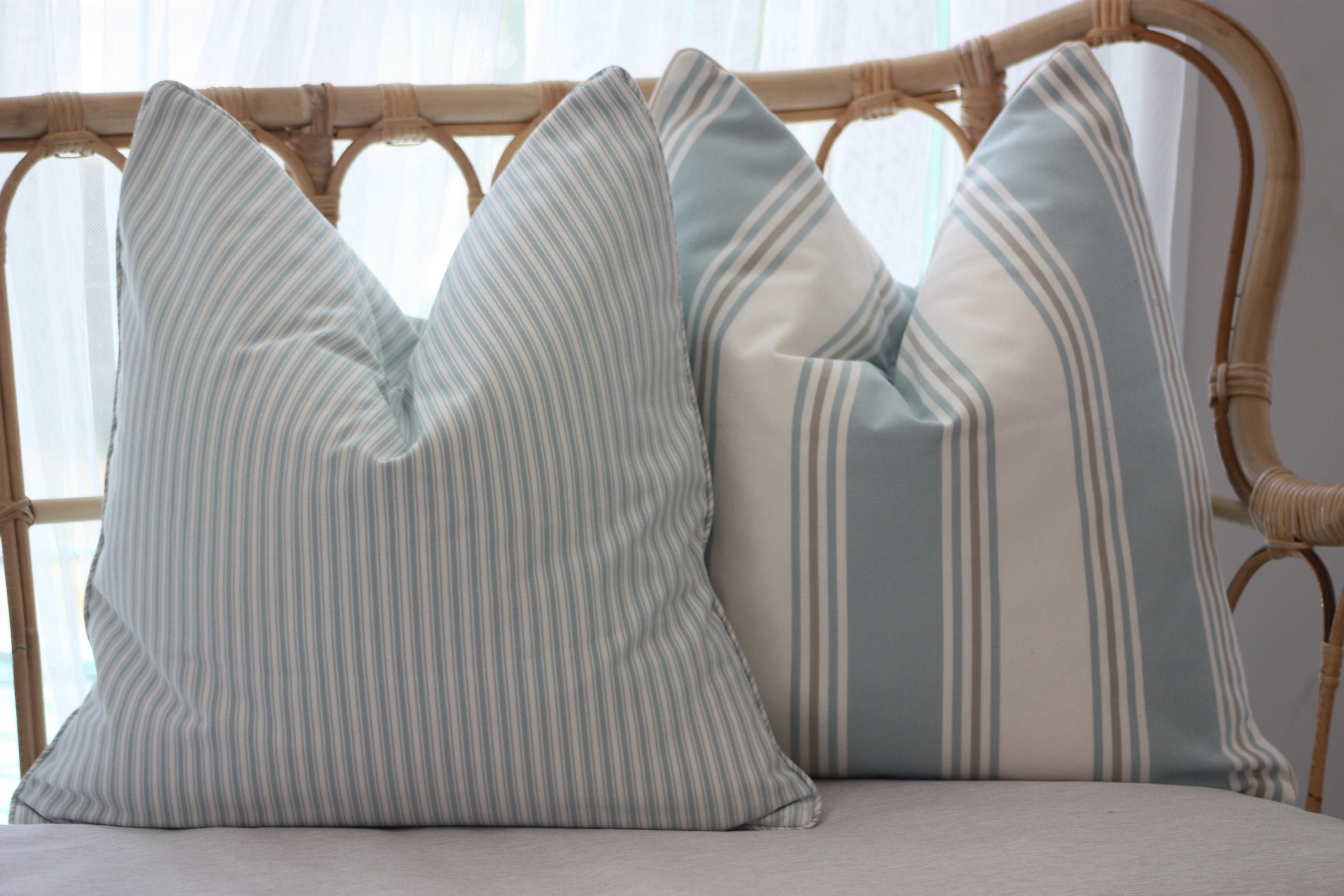 Hampton Style Cushions Classic Hamptons Cushion Covers Made | Etsy ...