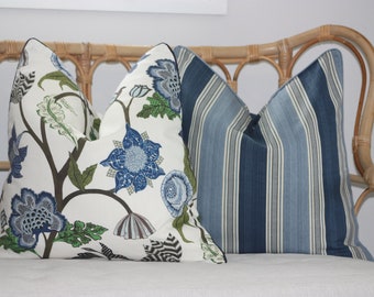 Hampton Style Cushions Classic Hamptons Cushion Covers Made | Etsy ...